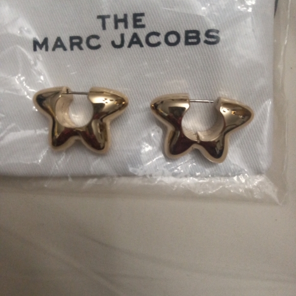 Marc Jacobs | Jewelry | Marc Jacobs Star Chubby Hoop Earrings | Poshmark